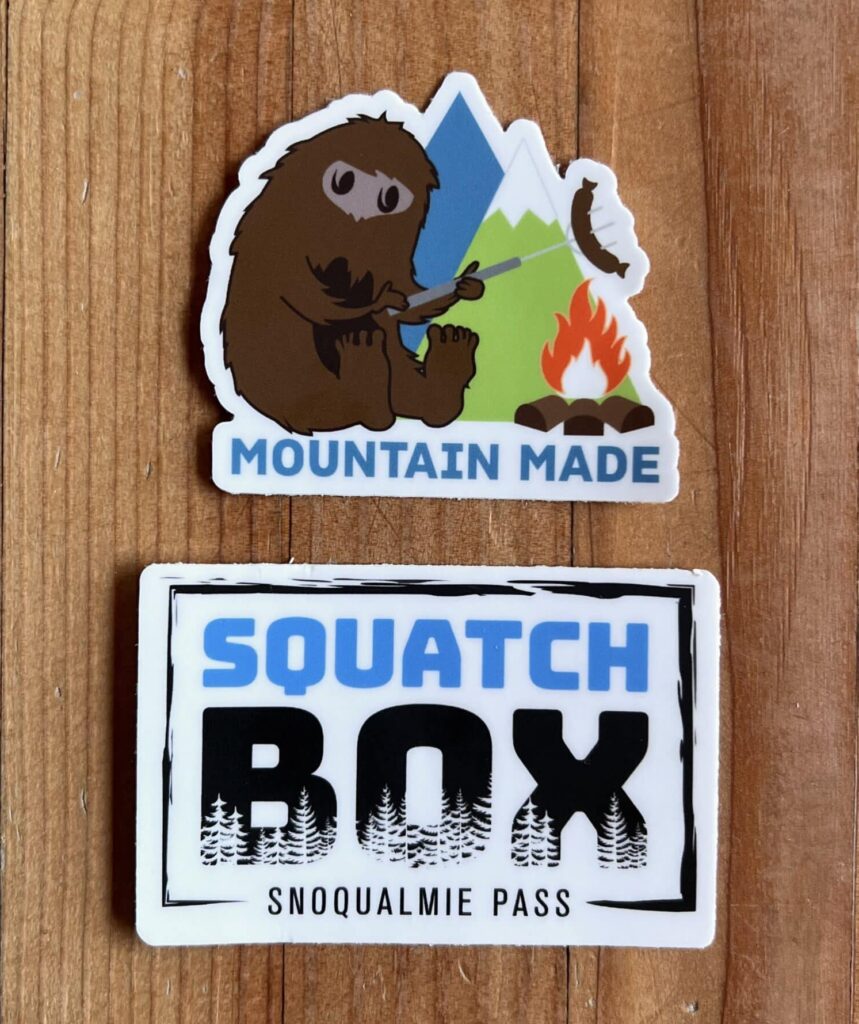 Sticker - Squatch Box Set - Dru Bru