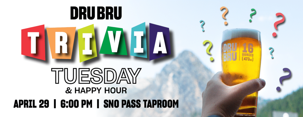 Trivia Tuesday - Dru Bru