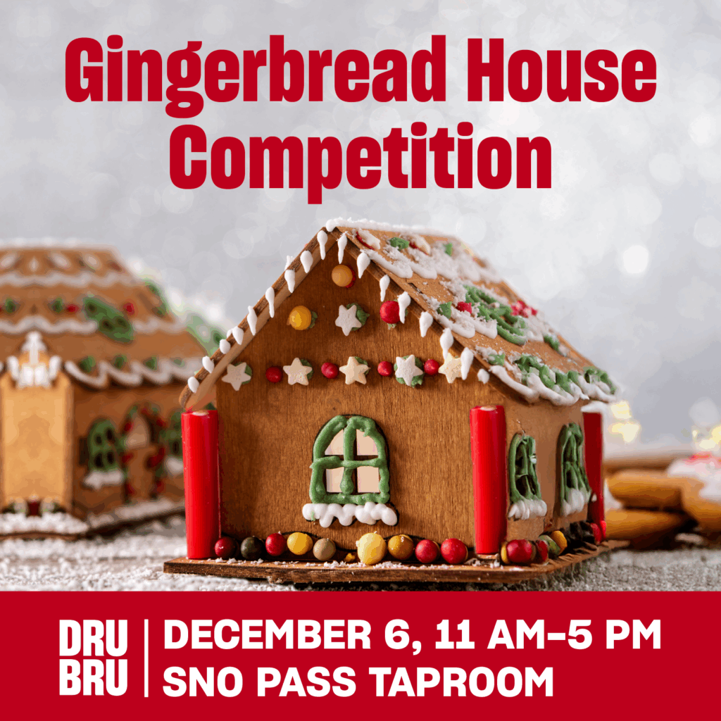 Gingerbread House Competition - Dru Bru